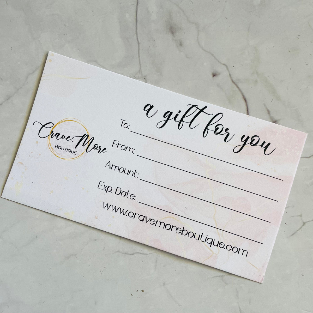 Crave More Boutique Gift Card – cravemoreboutique